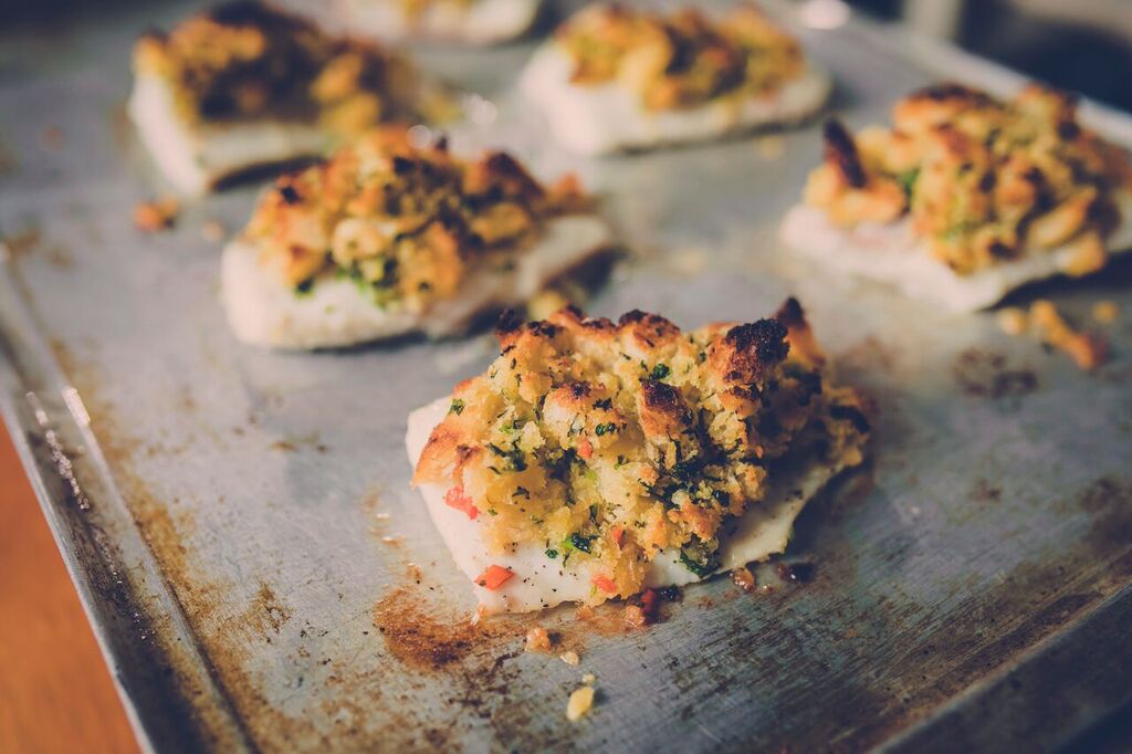 Al Brown's herb crumb fish - GrownUps New Zealand