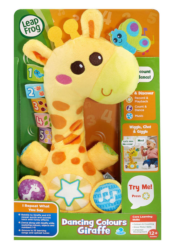 COMP CLOSED | Toy Giveaway | LeapFrog Dancing Colours Giraffe ...