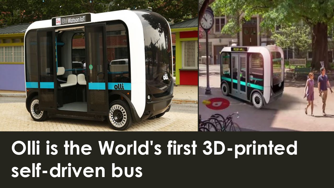 Olli, The 3D Printed Bus - GrownUps New Zealand